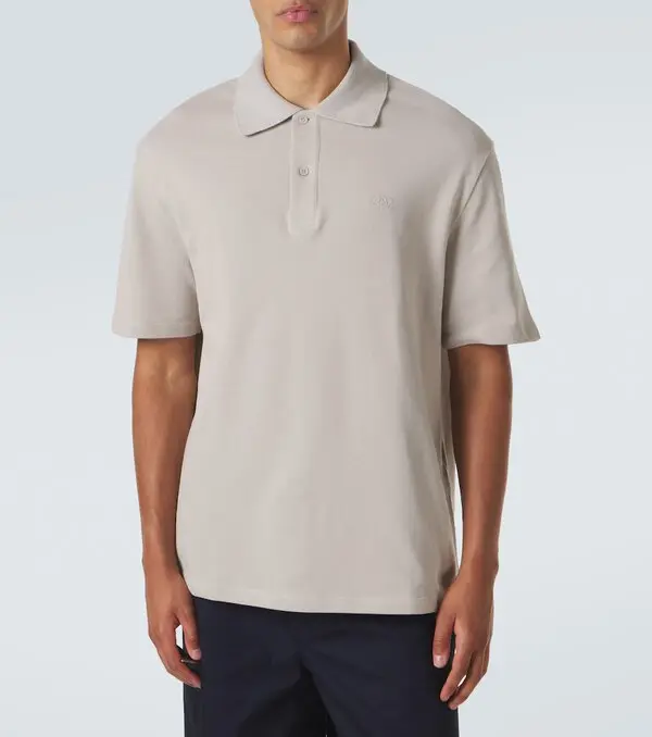 Loewe Double L Cotton Piqué Polo Shirt