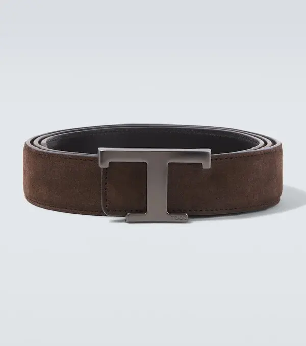 TOD'S Timeless Leather Belt - Brown