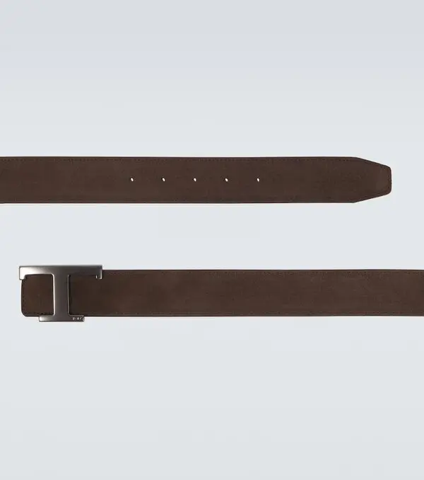 TOD'S Timeless Leather Belt - Brown