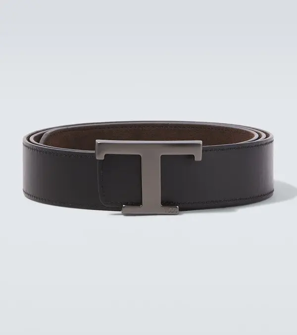 TOD'S Timeless Leather Belt - Brown