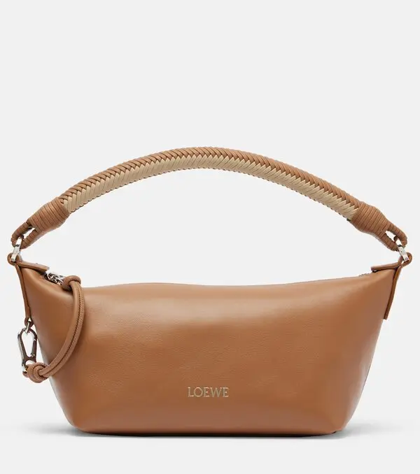 Loewe Cala Small Leather Top-handle Bag - Brown