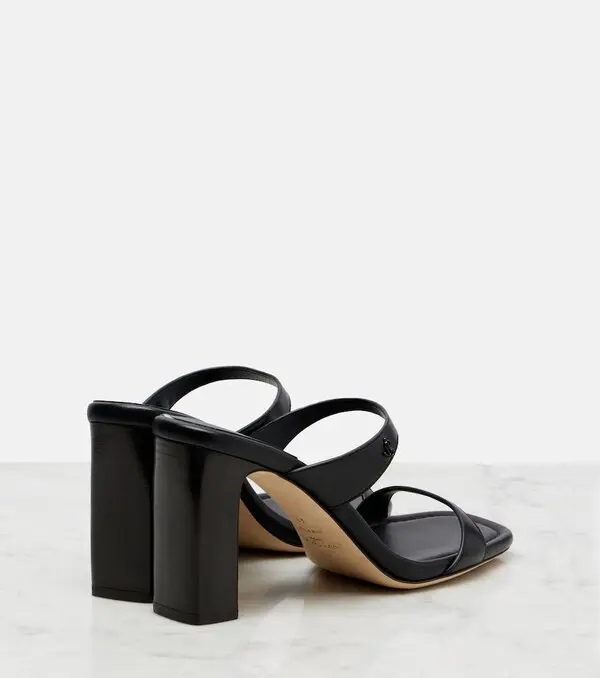 JIMMY CHOO Lucian Leather Mules