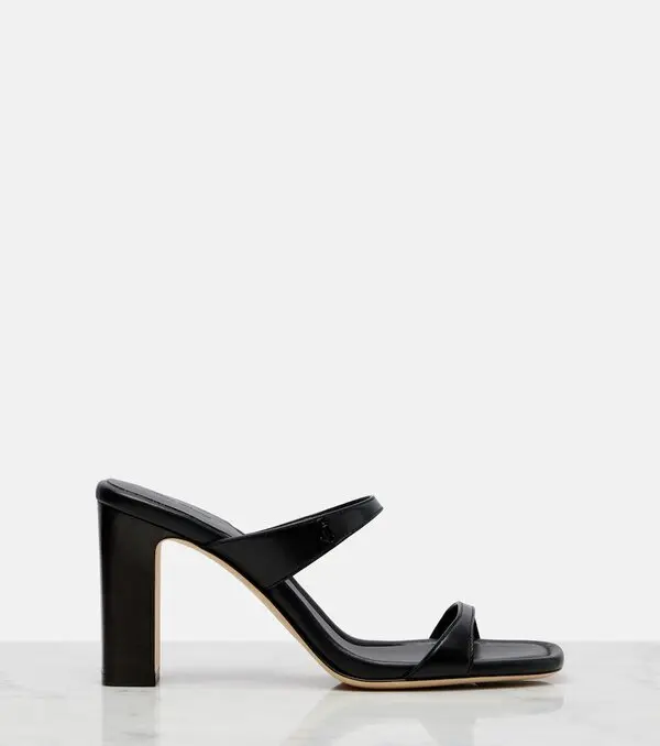 JIMMY CHOO Lucian Leather Mules