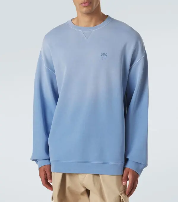 Loewe Anagram Cotton Jersey Sweatshirt