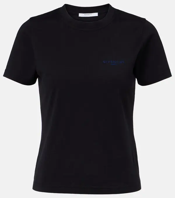 Givenchy Cotton Jersey T-shirt - Black