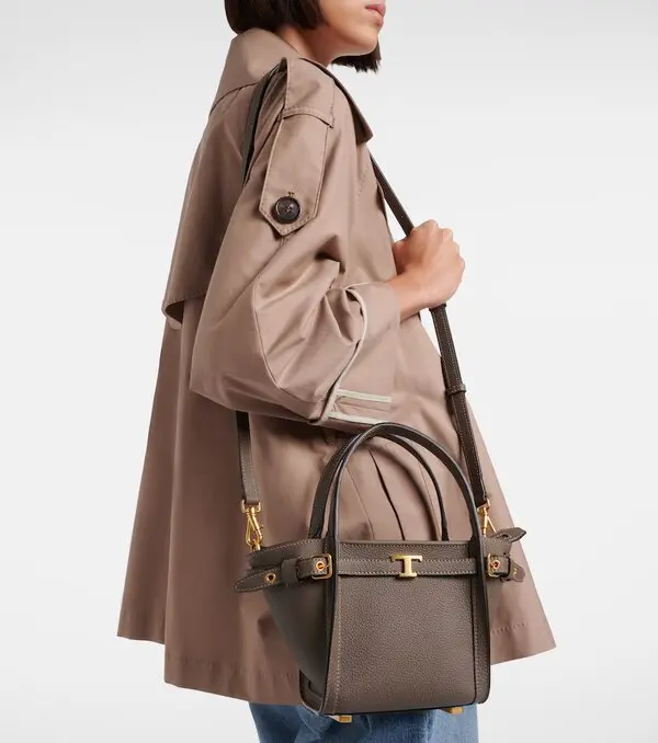 TOD'S Tim Small Leather Top-handle Bag