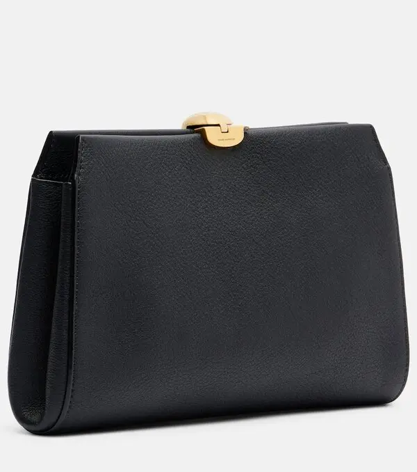 Nour Hammour Lou Leather Clutch