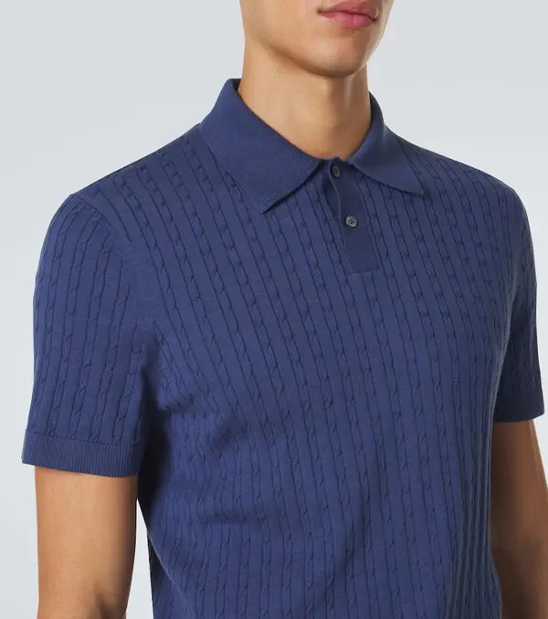 Dunhill Cotton And Silk Sweater