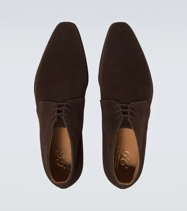 George Cleverley Nathan Suede Ankle Boots