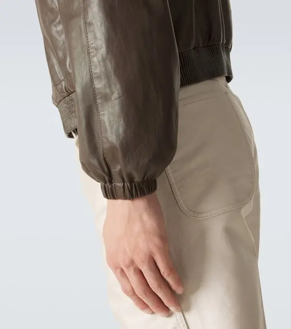 TOM FORD Leather Blouson Jacket