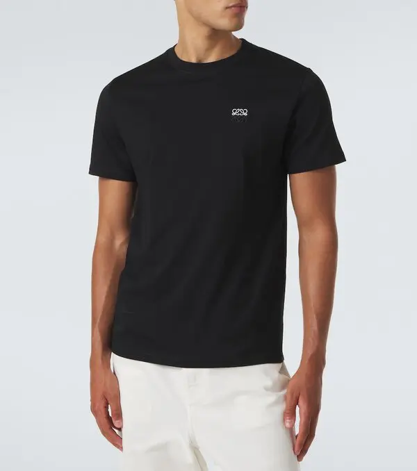 Loewe Anagram Cotton Jersey T-shirt