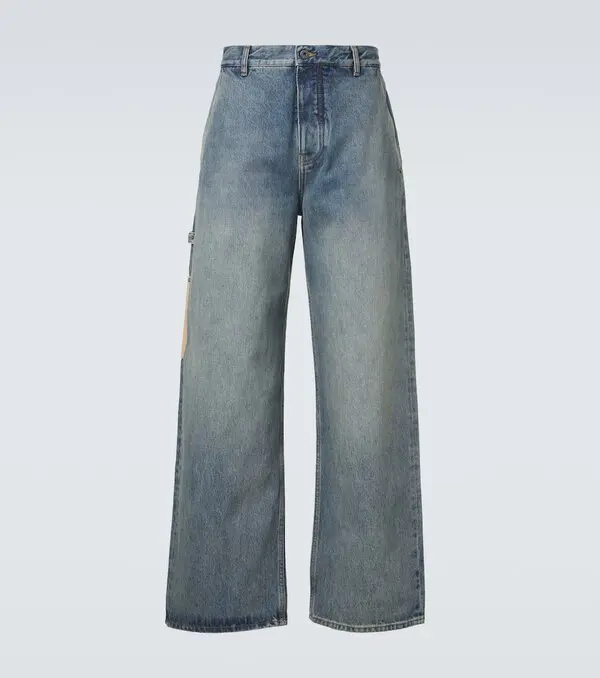 Loewe Straight Leg Jeans - Blue