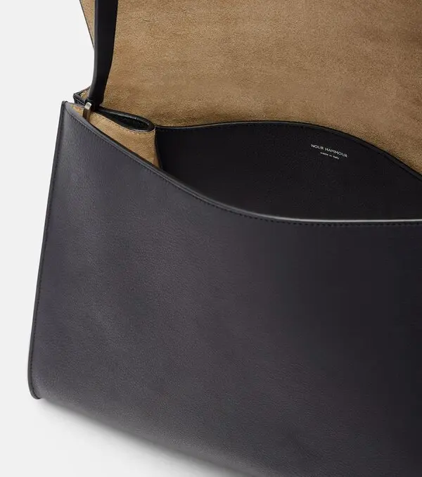 Nour Hammour Amal Leather Shoulder Bag