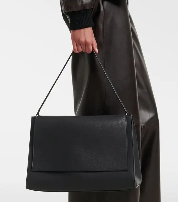 Nour Hammour Amal Leather Shoulder Bag