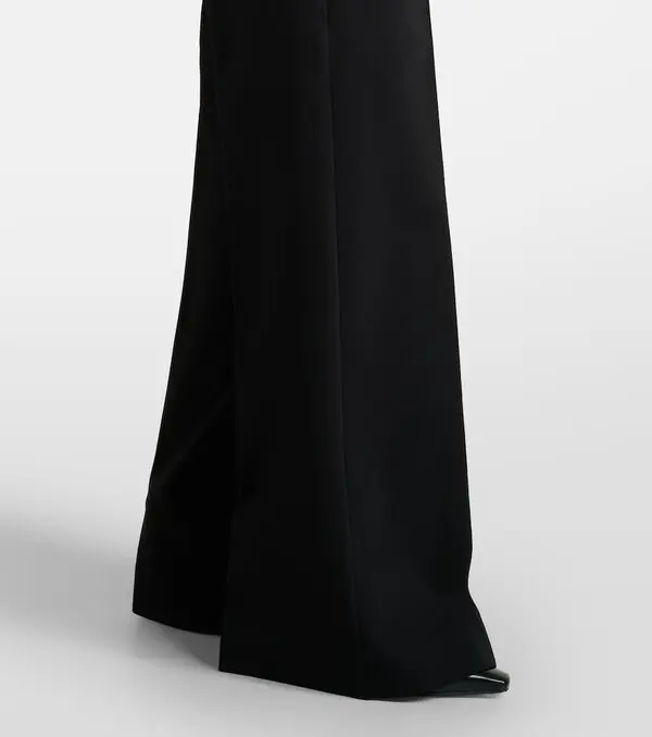 Sportmax Belted Crêpe Straight Pants