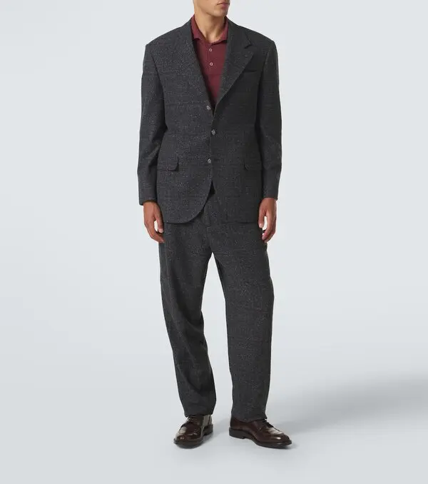 Brunello Cucinelli Leather Derby Shoes