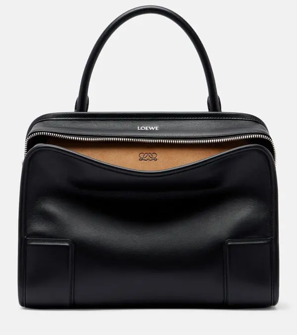 Loewe Amazona 180 Medium Top Handle Bag - Black