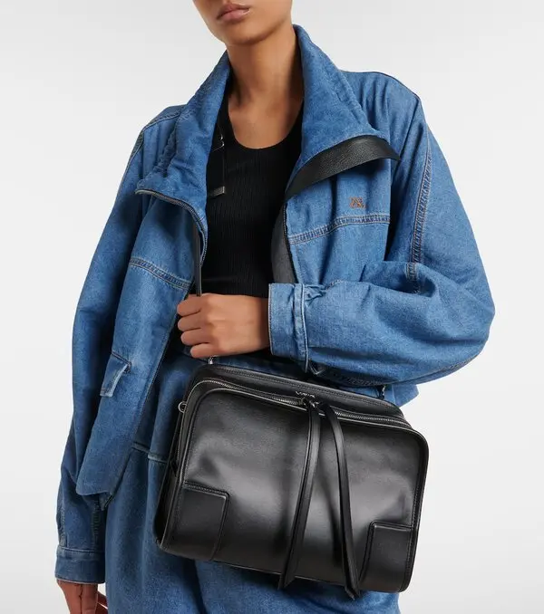 Loewe Amazona 180 Medium Top Handle Bag - Black