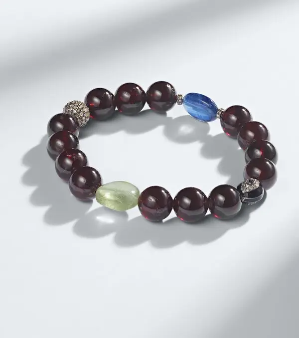 Ileana Makri Sterling Silver Gemstone Bracelet