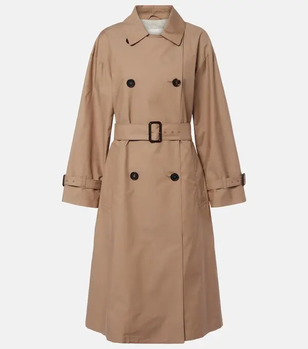 Max Mara Cotton-blend Trench Coat