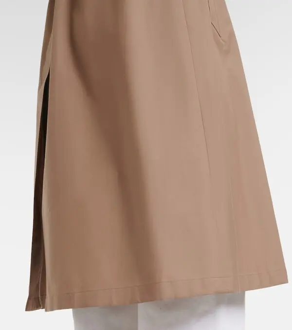 Max Mara Cotton-blend Trench Coat