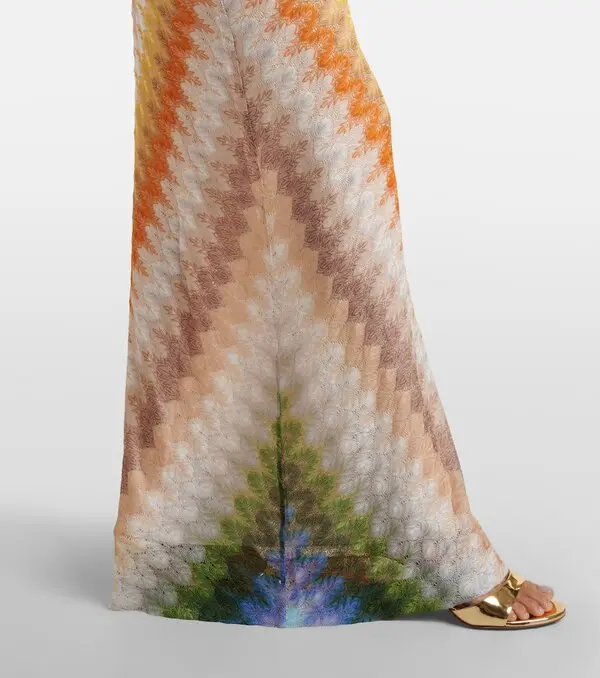 Missoni Gathered One-shoulder Maxi Dress