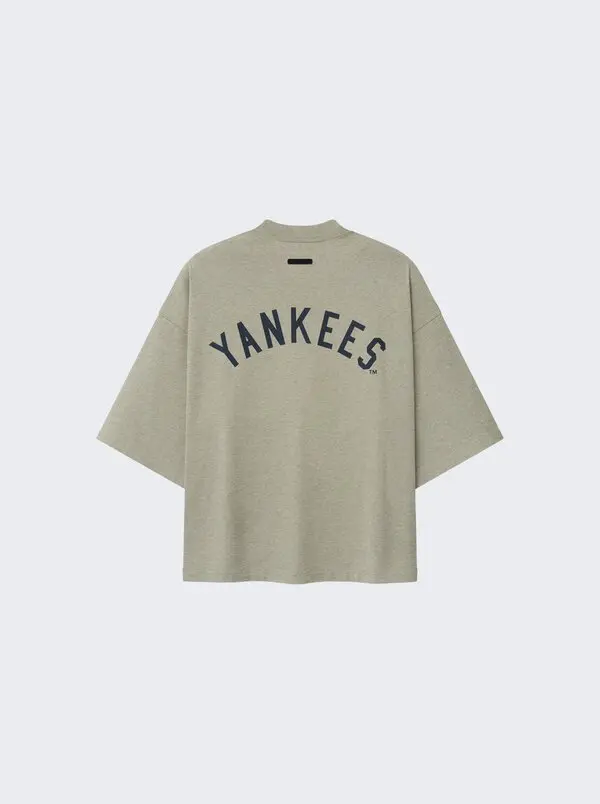 Fear Of God Yankees Merch Tee Seal Heather