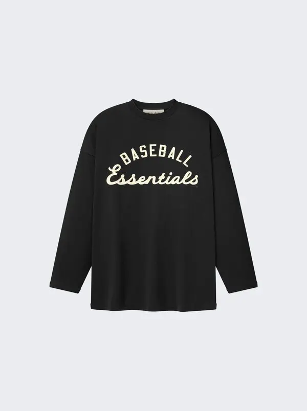 Fear Of God Mlb Boxy Long Sleeve Tee - Black