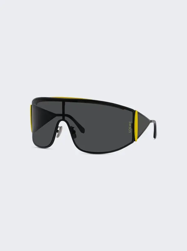 Loewe Speed Shield Sunglasses Matte And Smoke Lenses