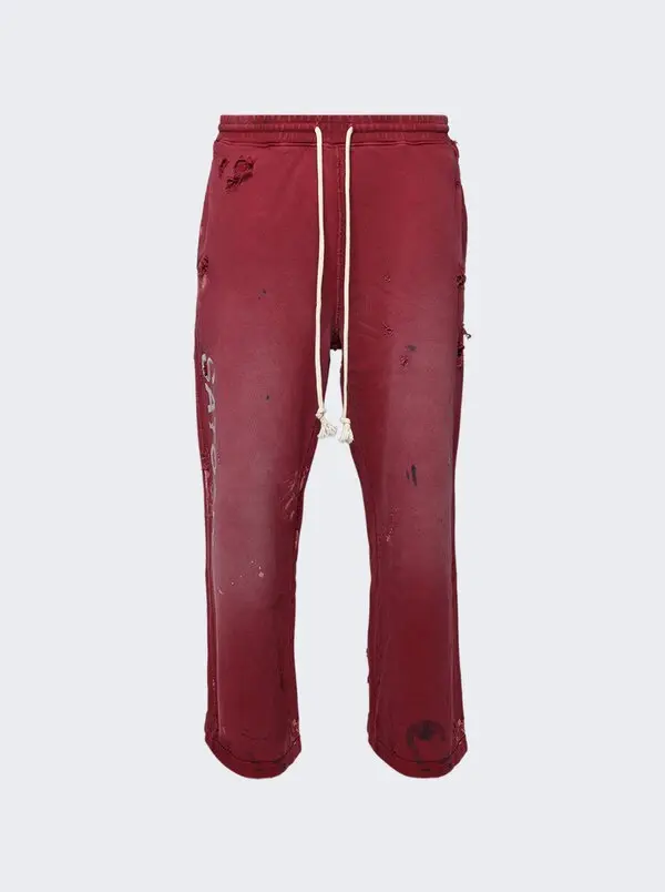 SATOSHI NAKAMOTO Luke Fleece Sweat Burgundy
