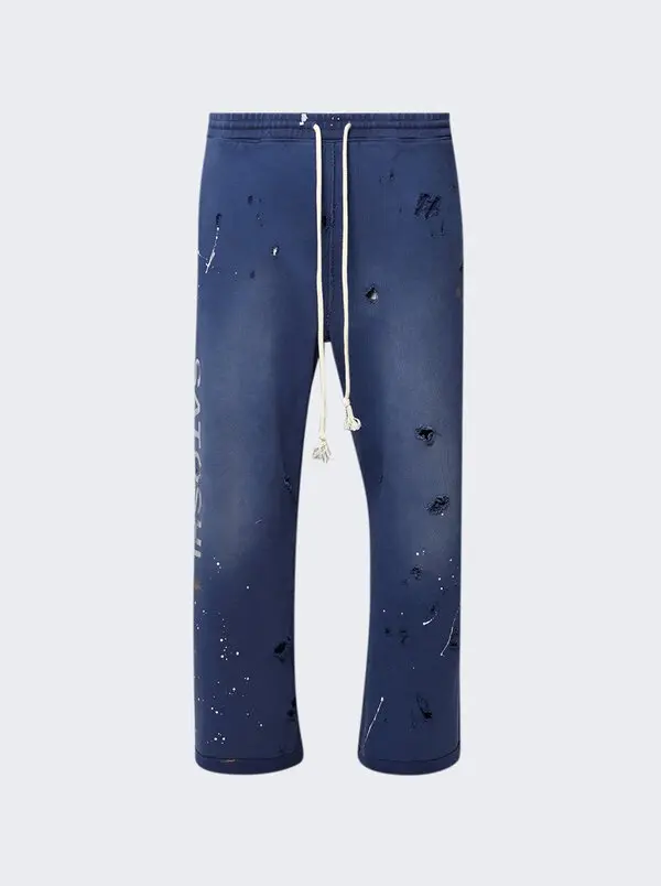 SATOSHI NAKAMOTO Luke Fleece Sweat - Blue