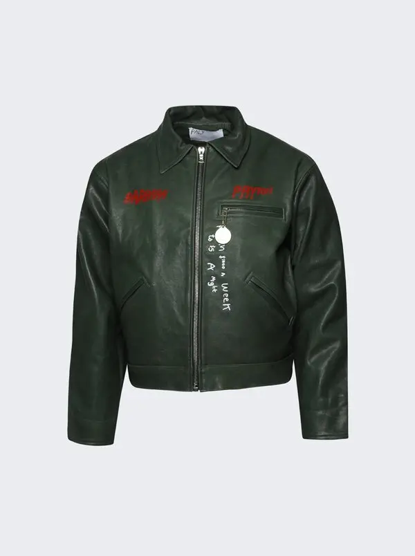 PALY I Am Not Ashamed Leather Work Jacket
