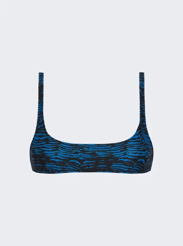 TROPIC OF C Skinny Bralette Spine Aegean - Multi
