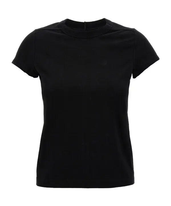 Rick Owens Cropped Level T' T-shirt - Black