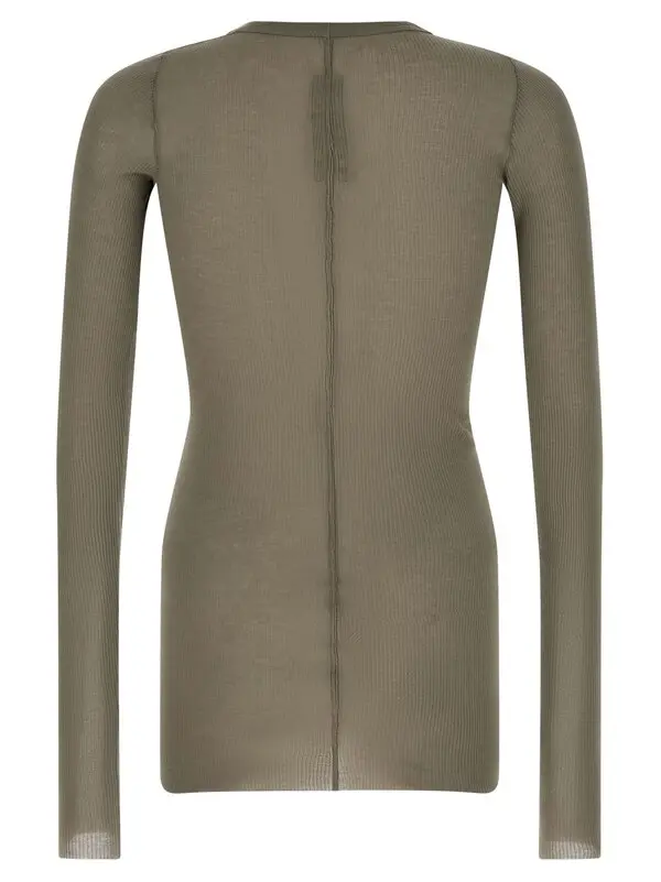 Rick Owens Crew Neck Long-sleeved T-shirt