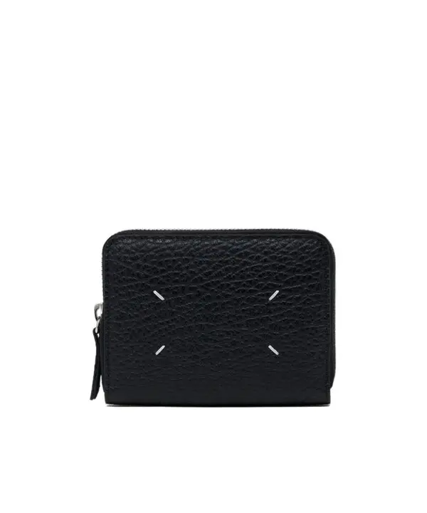 MAISON MARGIELA Four Stitches Zip Wallet Small