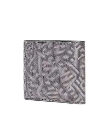 Fendi Shadow Ff Lettering Bi-fold Wallet