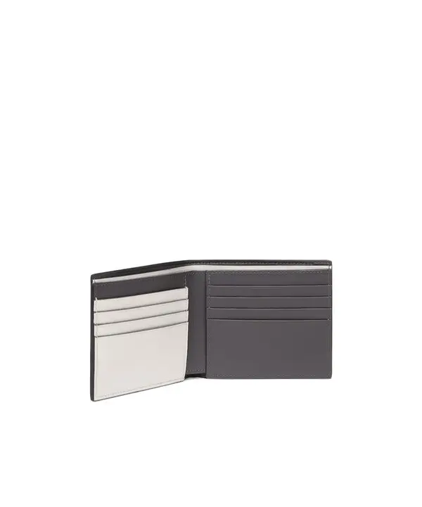 Fendi Shadow Ff Lettering Bi-fold Wallet