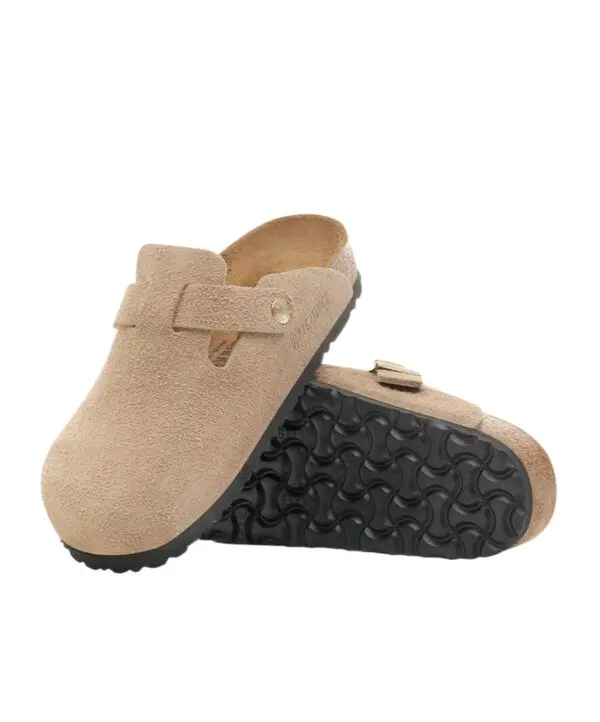 BIRKENSTOCK Boston Buckled Flat Mules