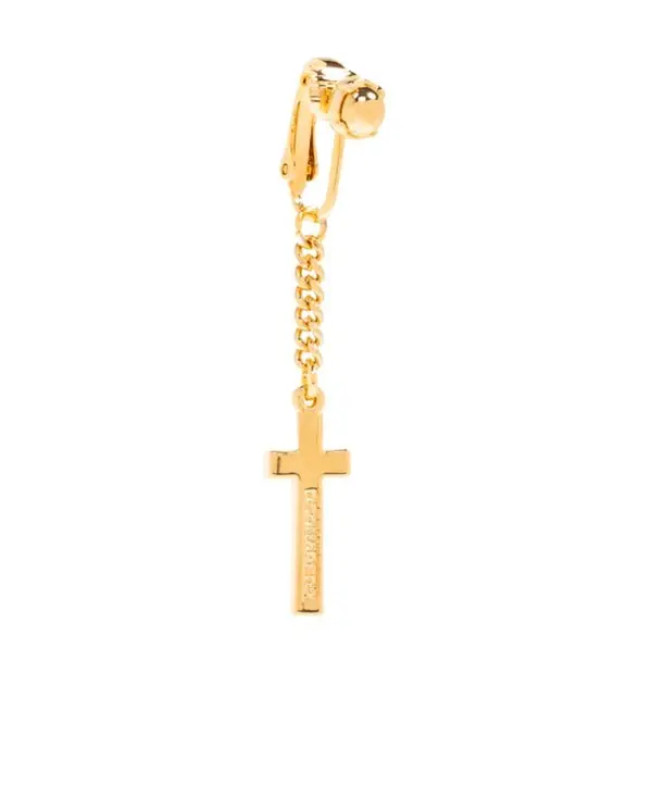 Dsquared2 Cross Pendant Clip-on Single Earring