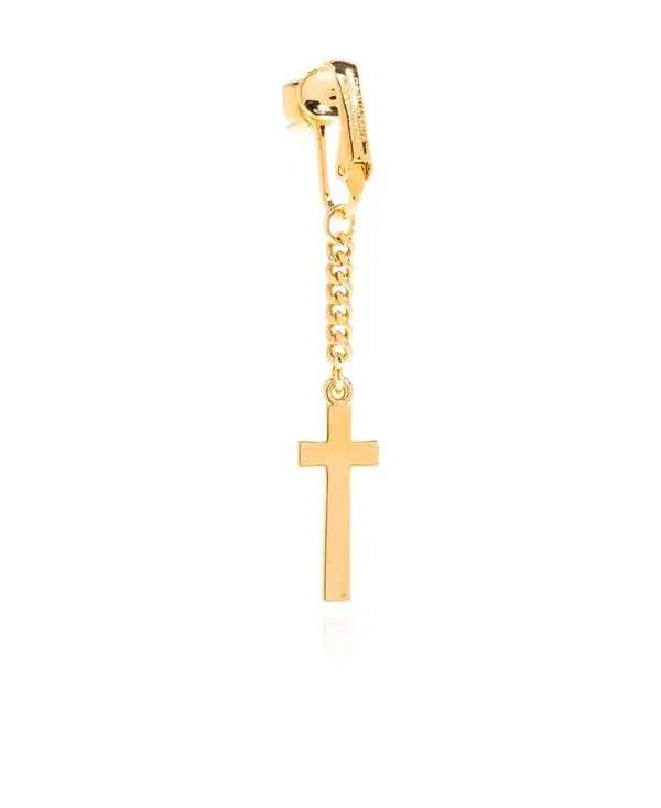 Dsquared2 Cross Pendant Clip-on Single Earring