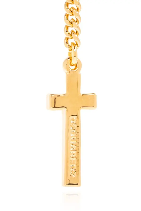 Dsquared2 Cross Pendant Clip-on Single Earring
