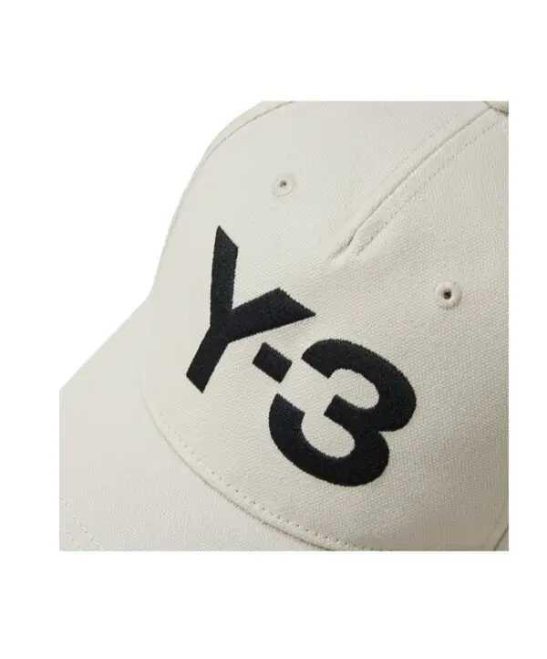 Y3 Logo Curved-brim Hat