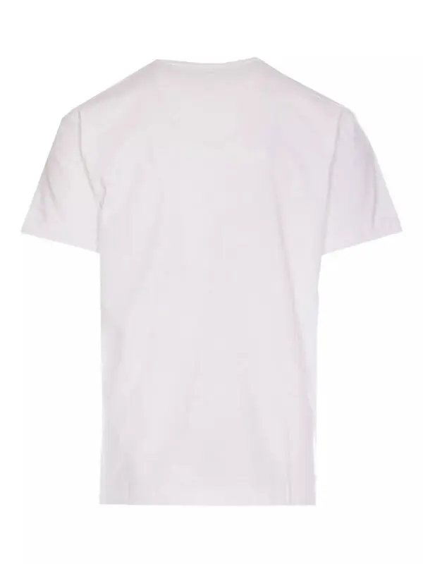 Play Comme Des Garcon Crew Neck Short-sleeved T-shirt