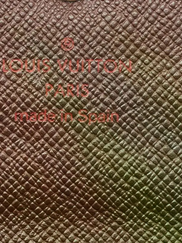 LOUIS VUITTON 2006 Sarah Damier Ebene Wallet