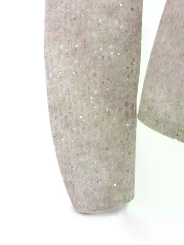 Brunello Cucinelli Sequin Embellished Knitted Sweater