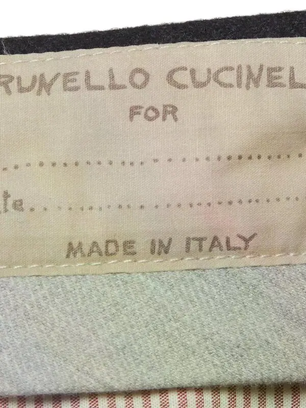 Brunello Cucinelli Straight-leg Wool Trousers