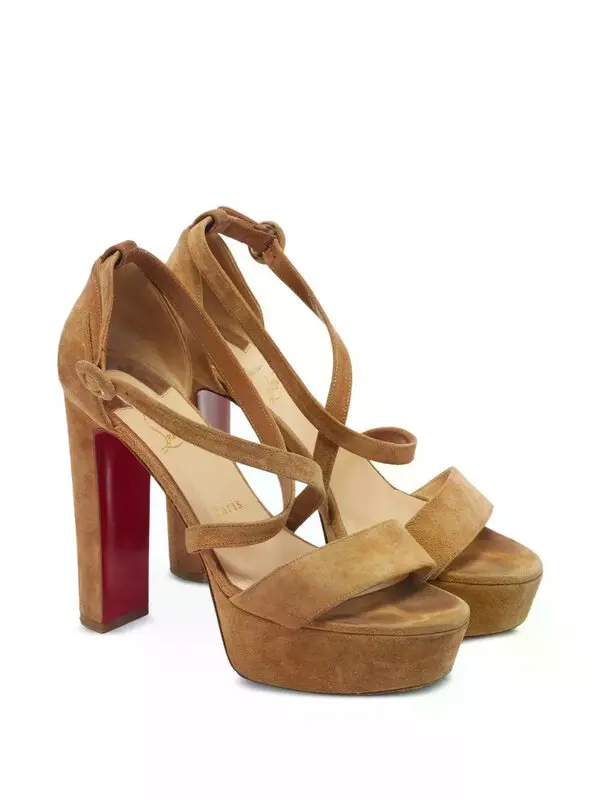 CHRISTIAN LOUBOUTIN Loubi Bee Platform Sandals