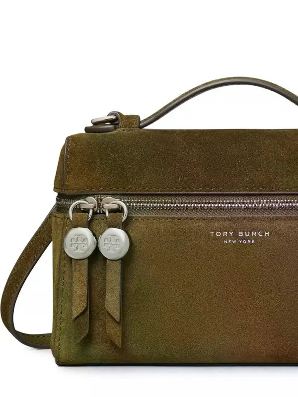 Tory Burch Romy Suede Slim Top-handle Bag