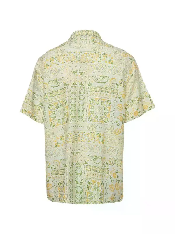 Kith Thompson Paisley-print Silk Shirt